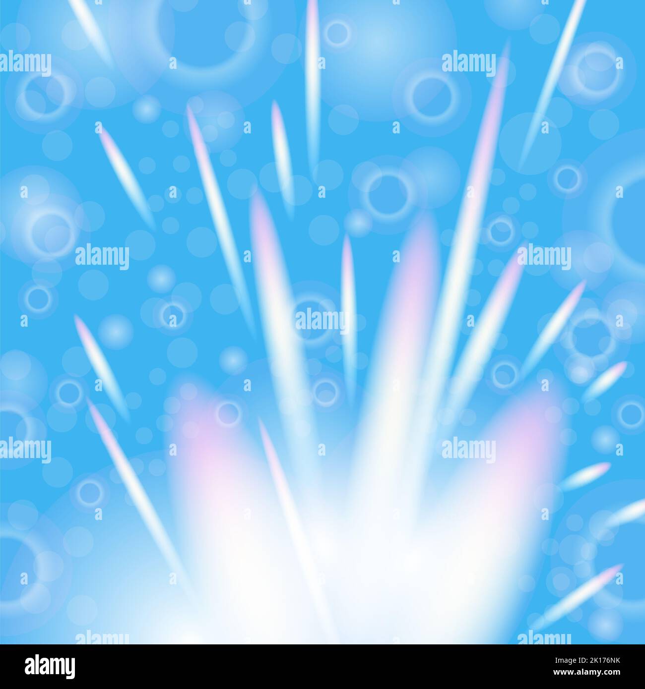 Light Refractions with Rainbow Sunlight Effect. holographic rays with ...