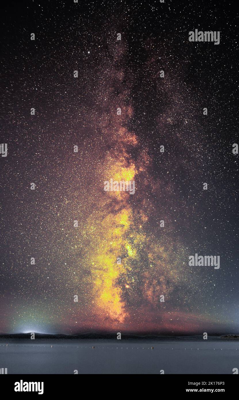 Stars milky way galaxy over hi-res stock photography and images - Alamy