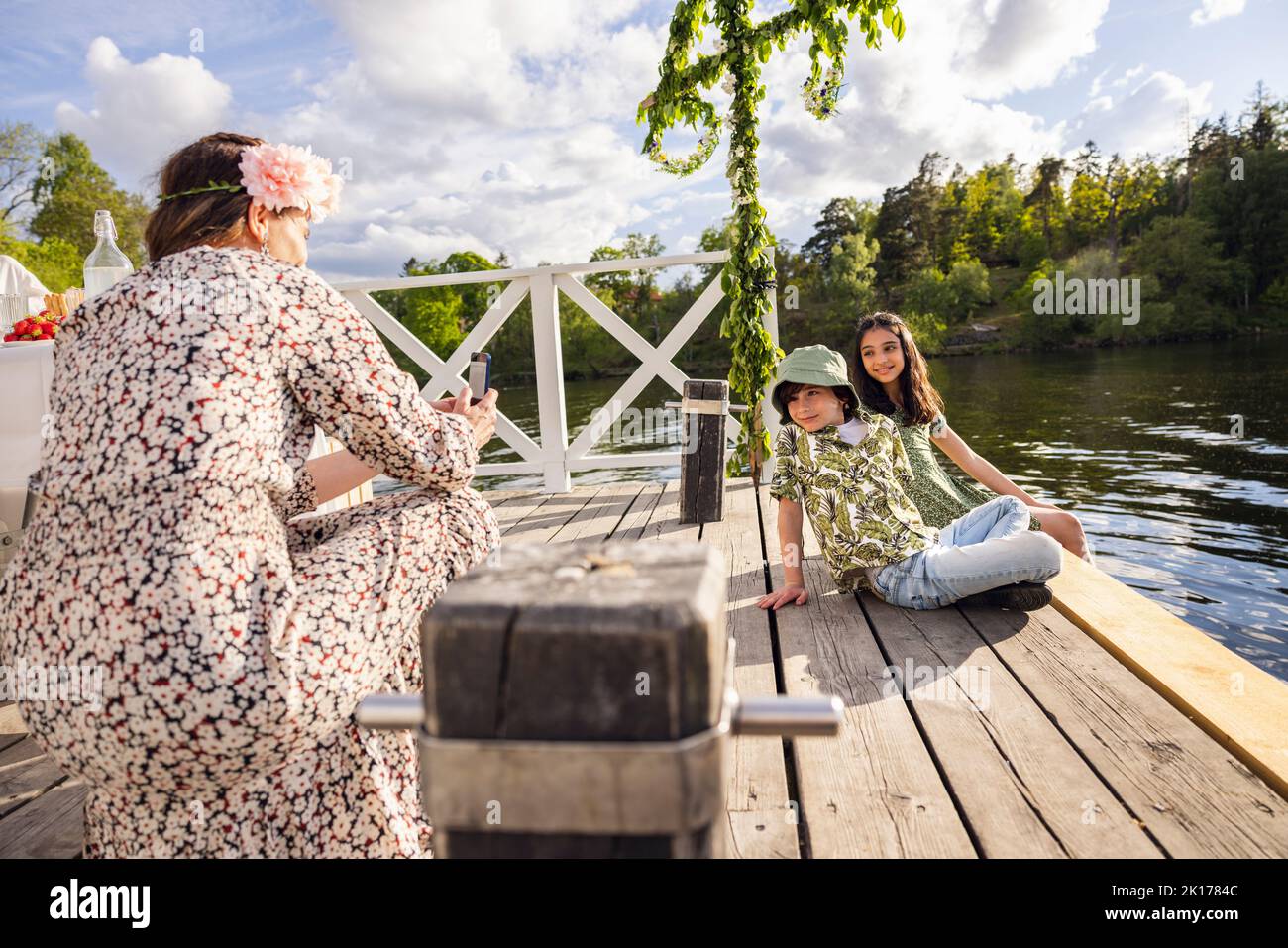 Lady boardwalk hi-res stock photography and images - Alamy