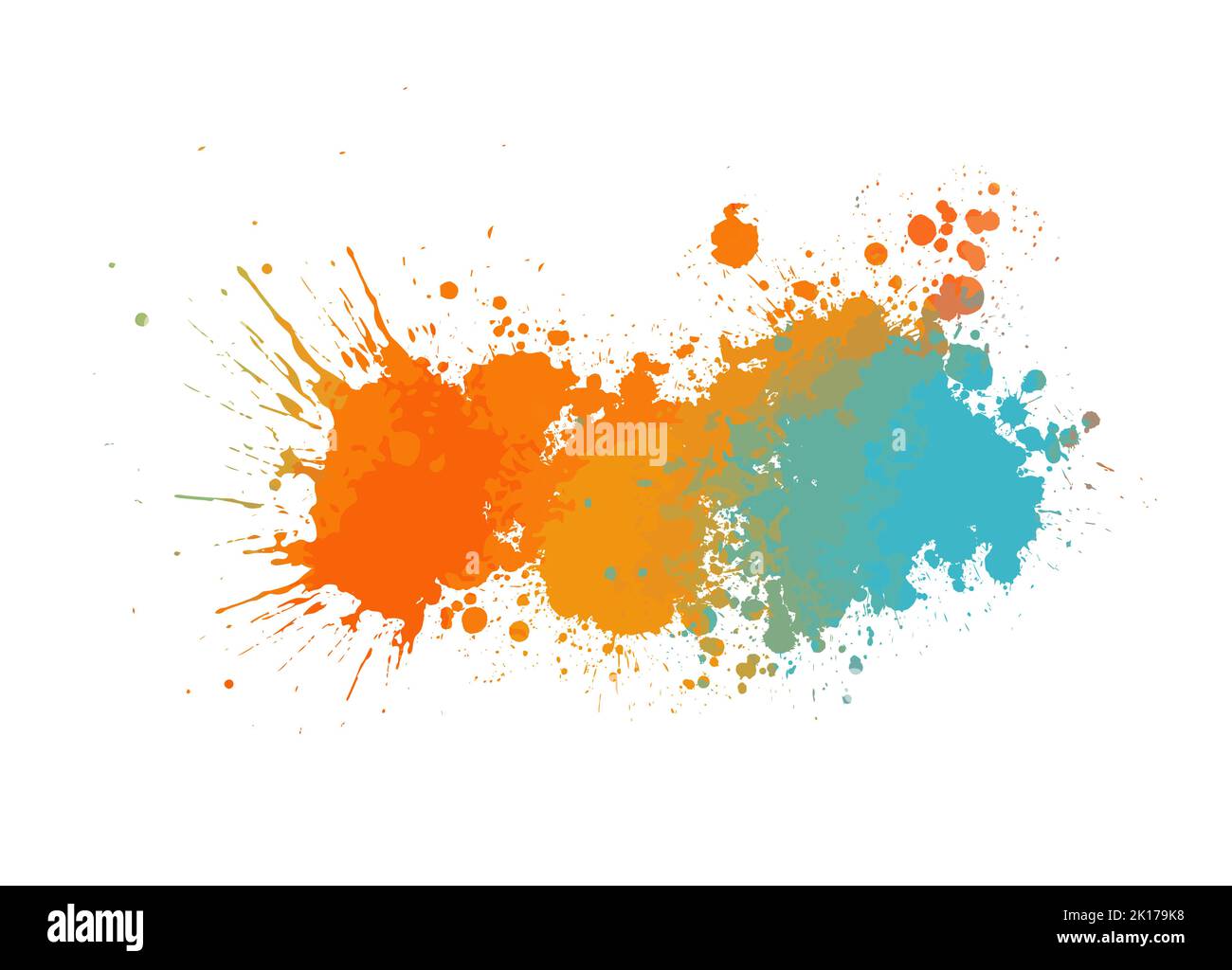 Multicolored blot object. Vector illustration Stock Vector Image & Art ...