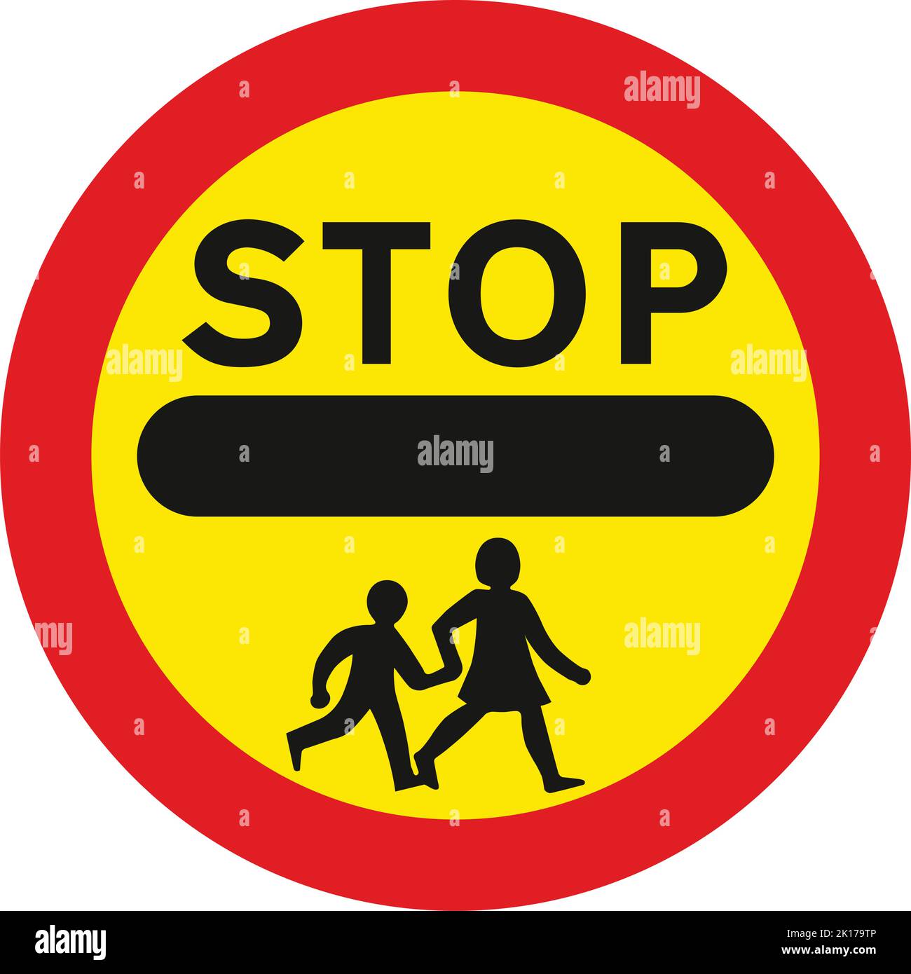 School bus uk Stock Vector Images - Alamy