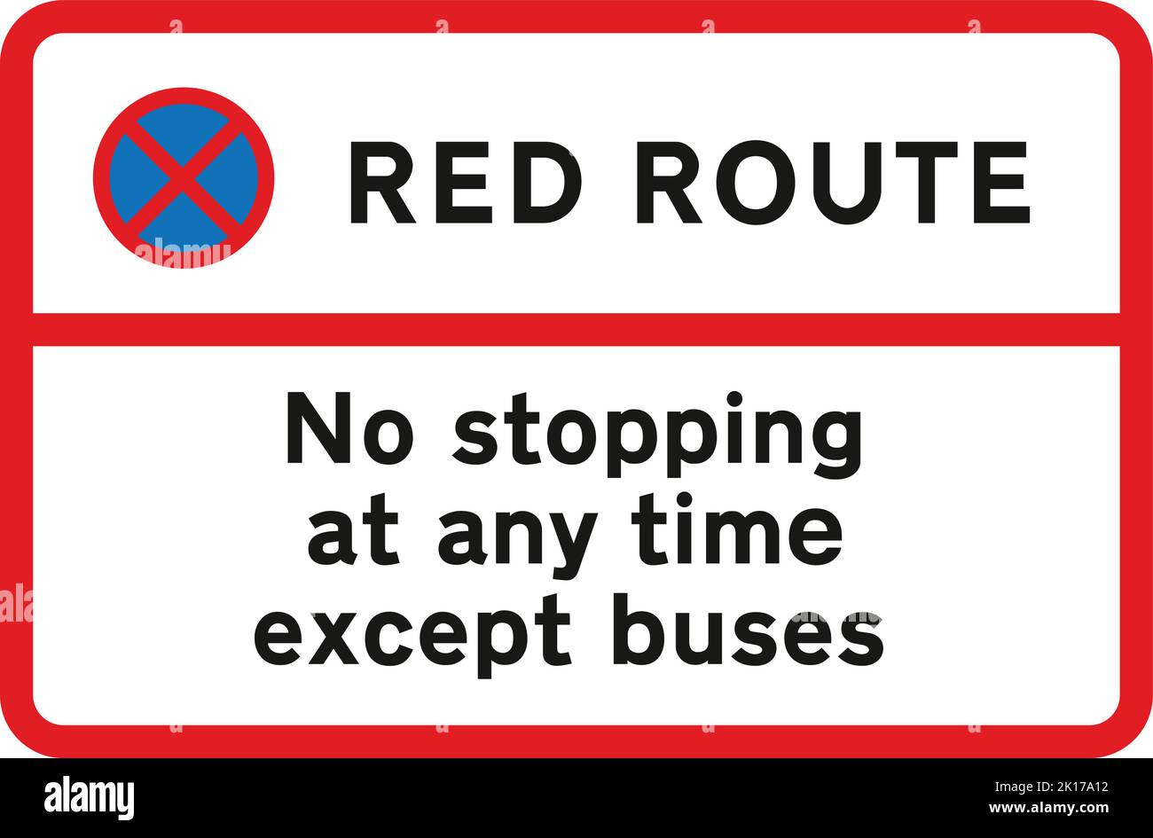 Buses crossing Stock Vector Images - Alamy