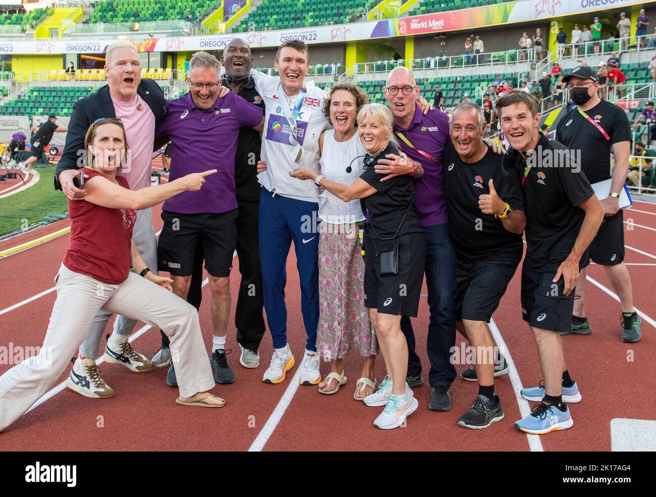 Katharine Merry, Iwan Thomas, Sue & Geoff Wightman, Jake Wightman ...