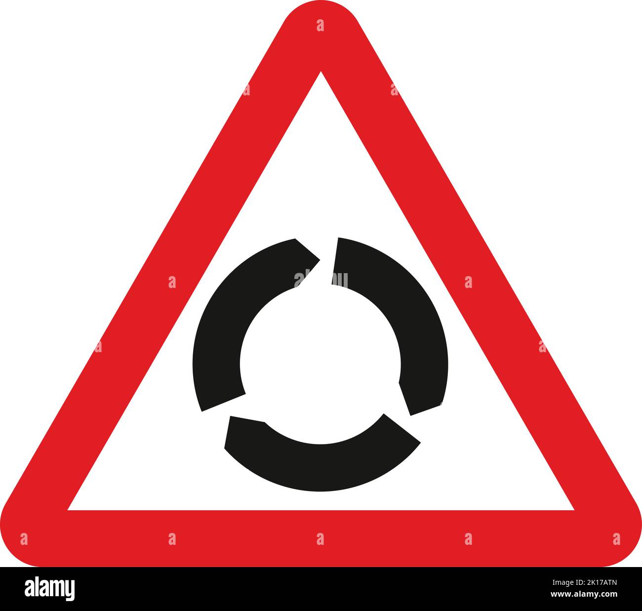 Roundabout, The Highway Code Traffic Sign, Signs giving orders, Signs ...