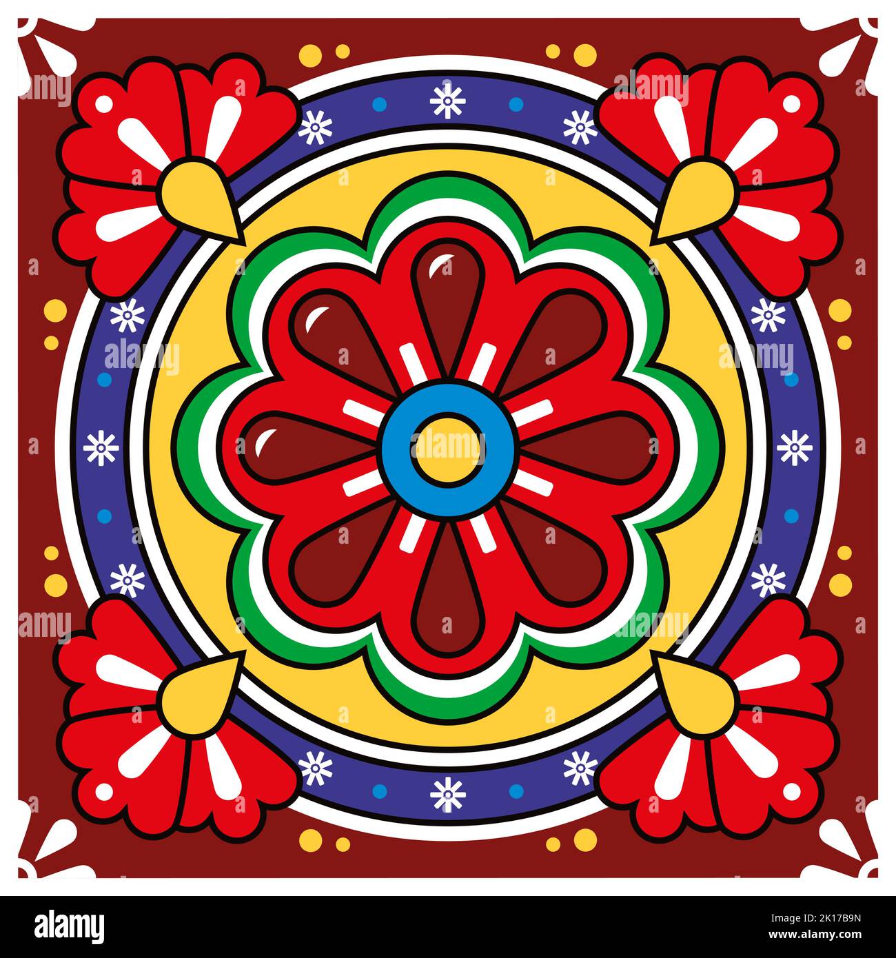 Background mediterranean yellow red Stock Vector Images - Alamy