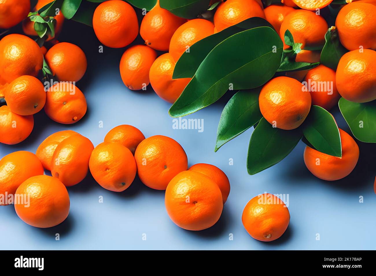 A closeup of bunch of ripe mandarins Stock Photo - Alamy