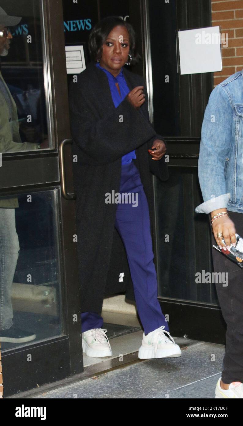 Viola Davis at The View to talk about new movie The Woman King ...