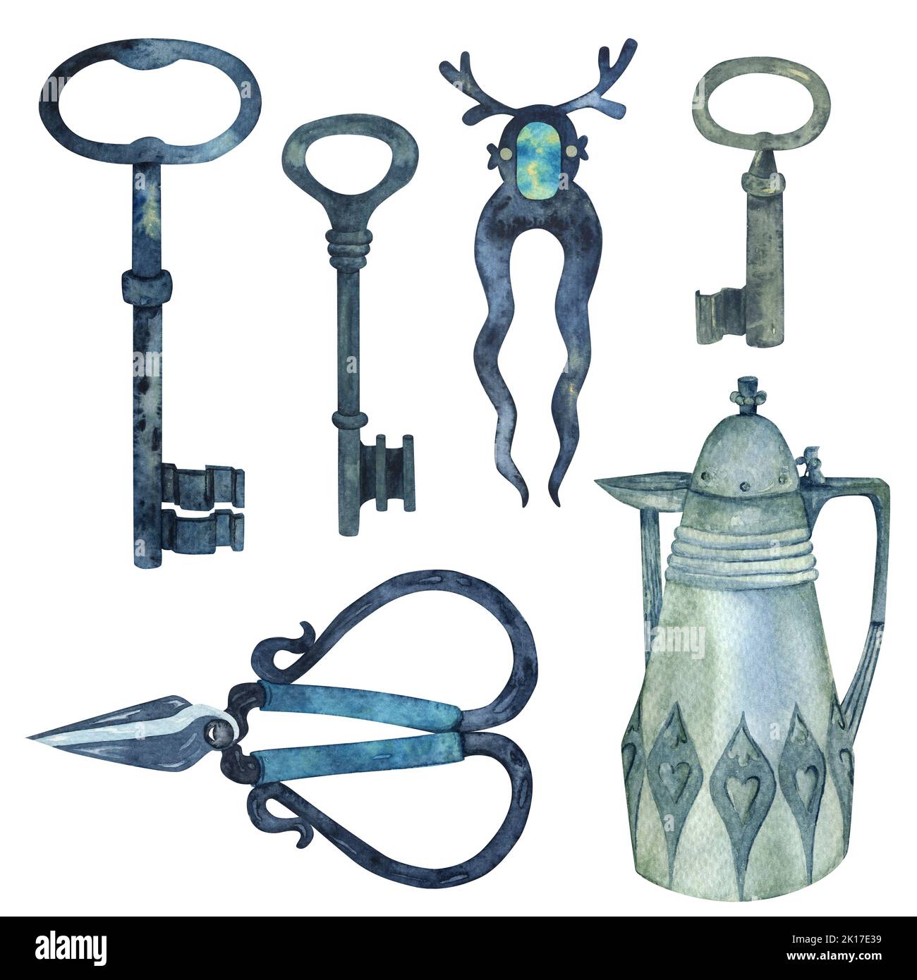 Victorian coffee pot Cut Out Stock Images & Pictures - Alamy