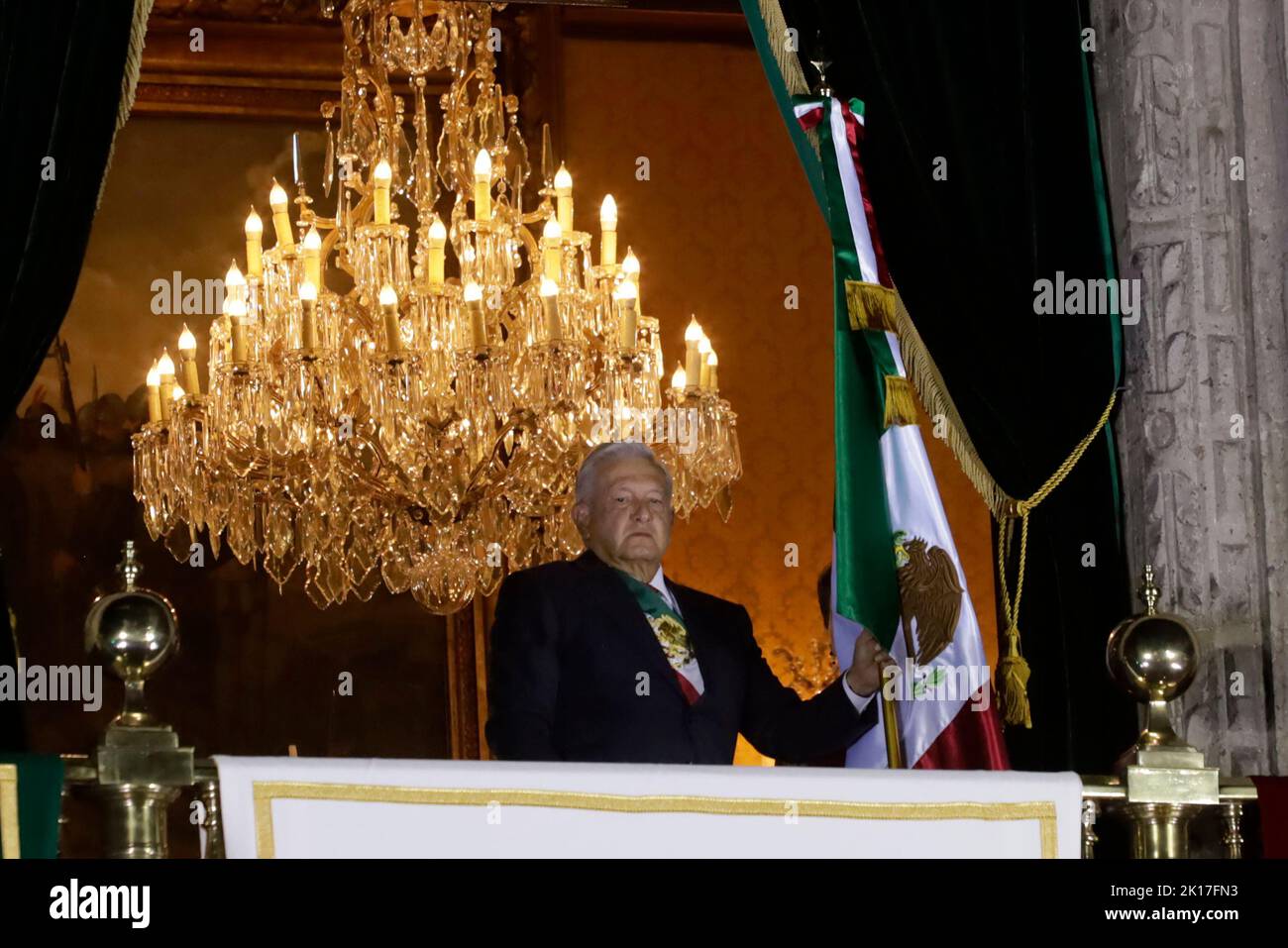 Mexico City, Mexico. 15th Sep, 2022. Mexican President Andres Manuel ...