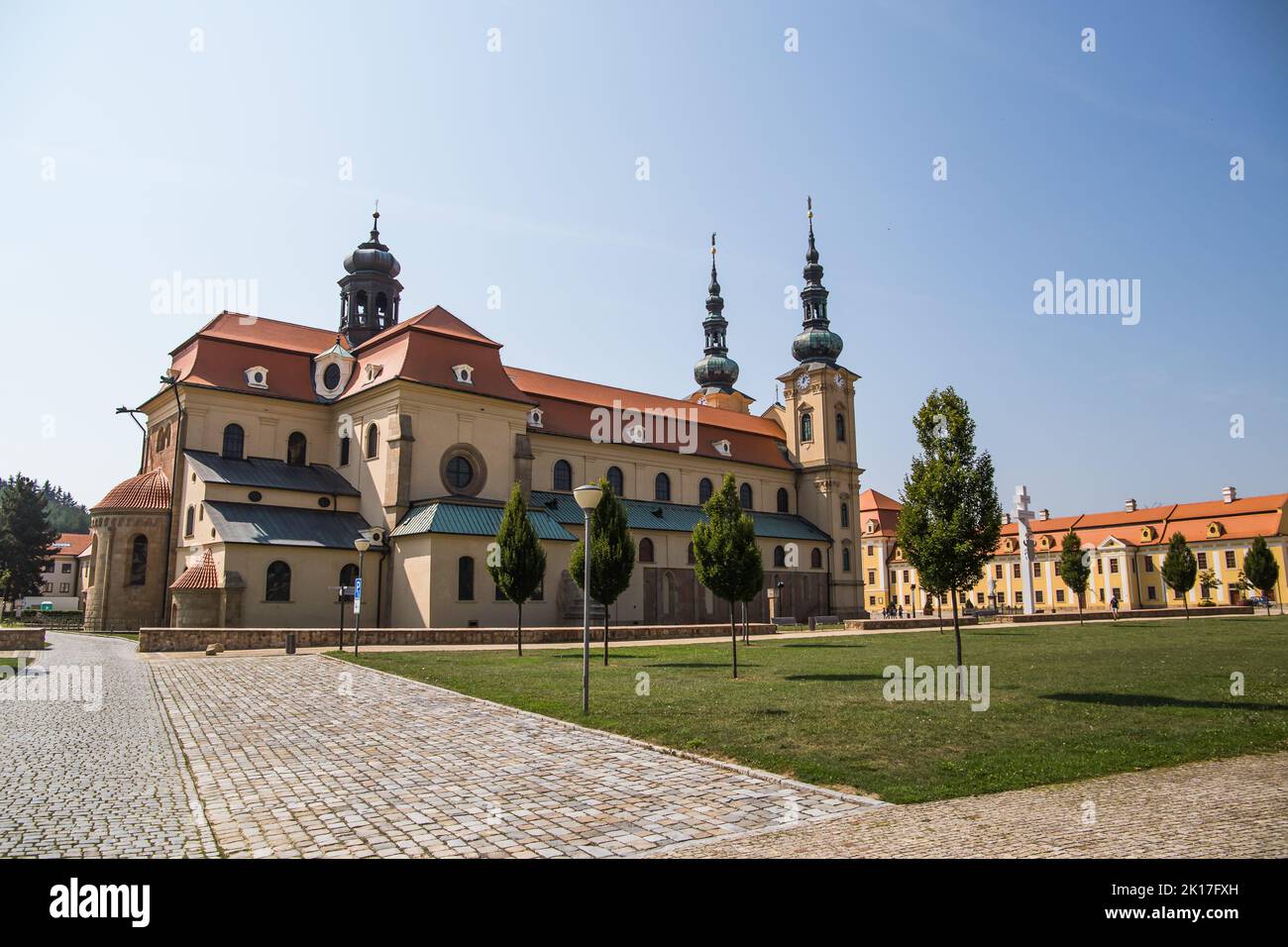beautiful pilgrimage site Velehrad Stock Photo - Alamy
