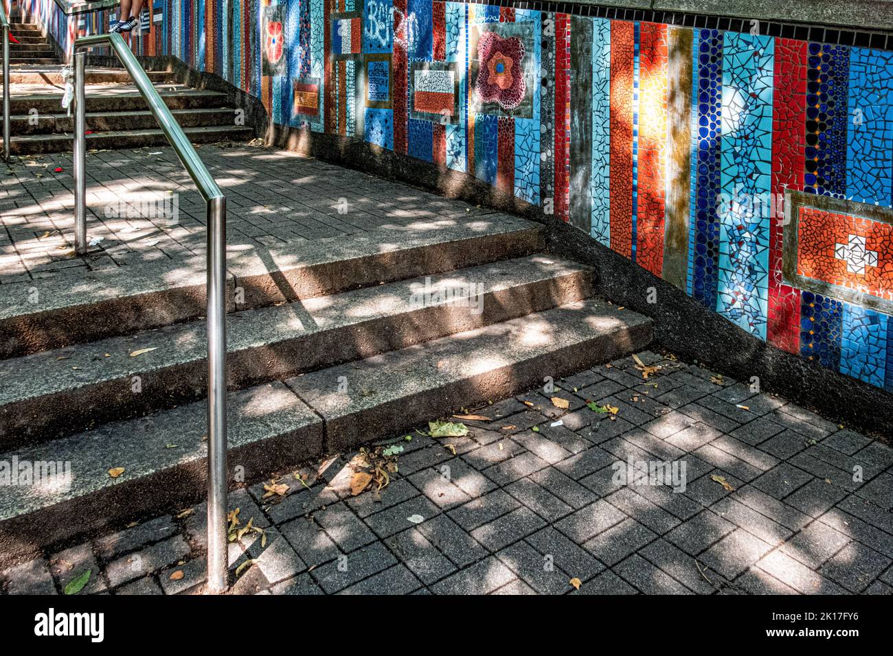 Mosaic design with European Flags by Christine Gersch & Igor Jerschov ...