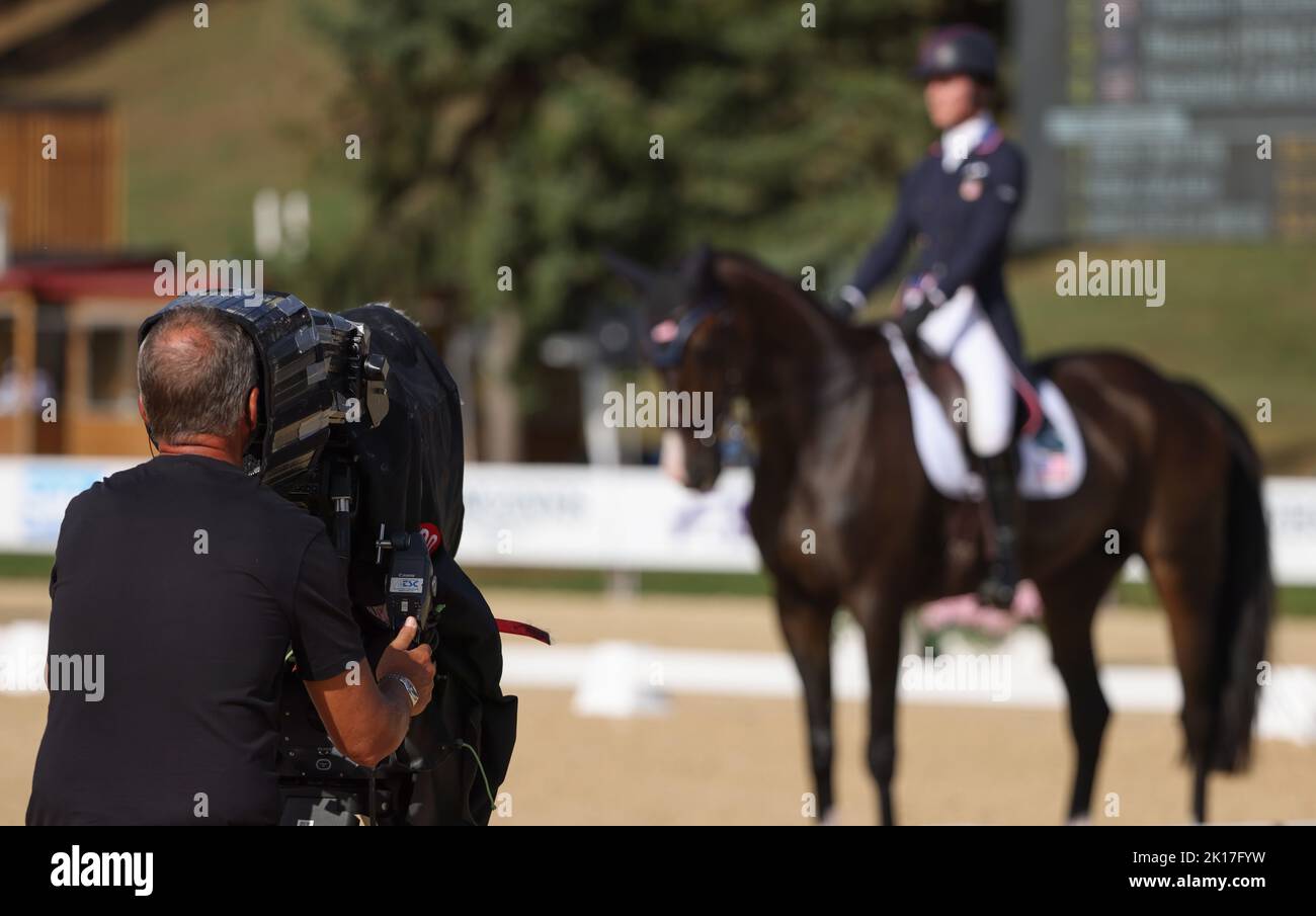 Rocca Di Papa, Italy. 16th Sep, 2022. Equestrian sport: world ...