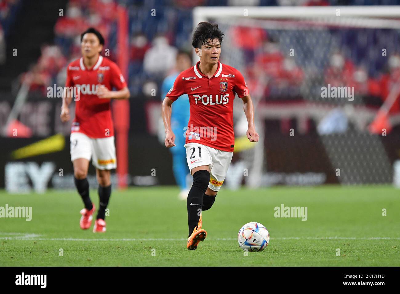 Saitama, Japan. 14th Sep, 2022. Urawa Reds' Tomoaki Okubo during the 2022 J1 League match ...