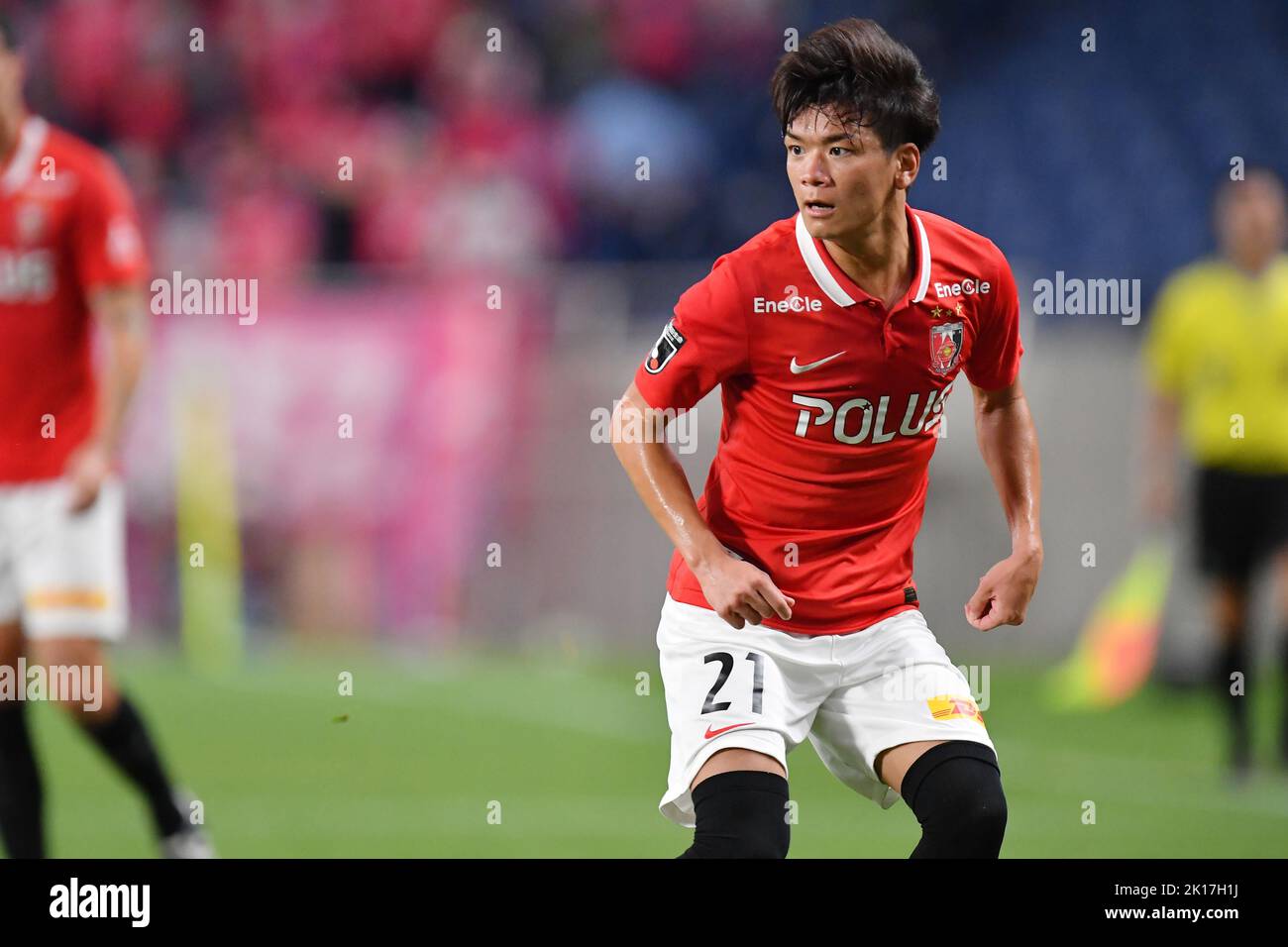 Saitama, Japan. 14th Sep, 2022. Urawa Reds' Tomoaki Okubo during the 2022 J1 League match ...