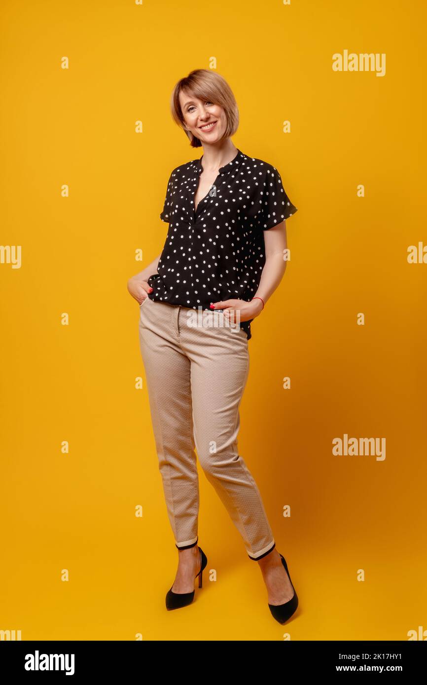 Successful woman. Female lifestyle. Self development growth. Portrait ...