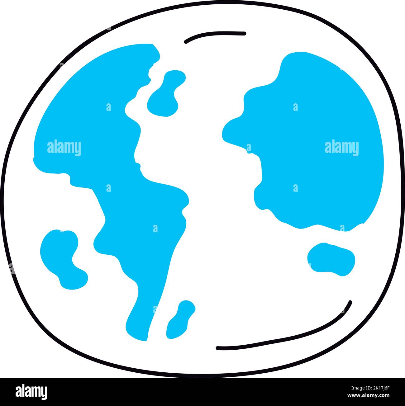 world planet earth line art style Stock Vector Image & Art - Alamy