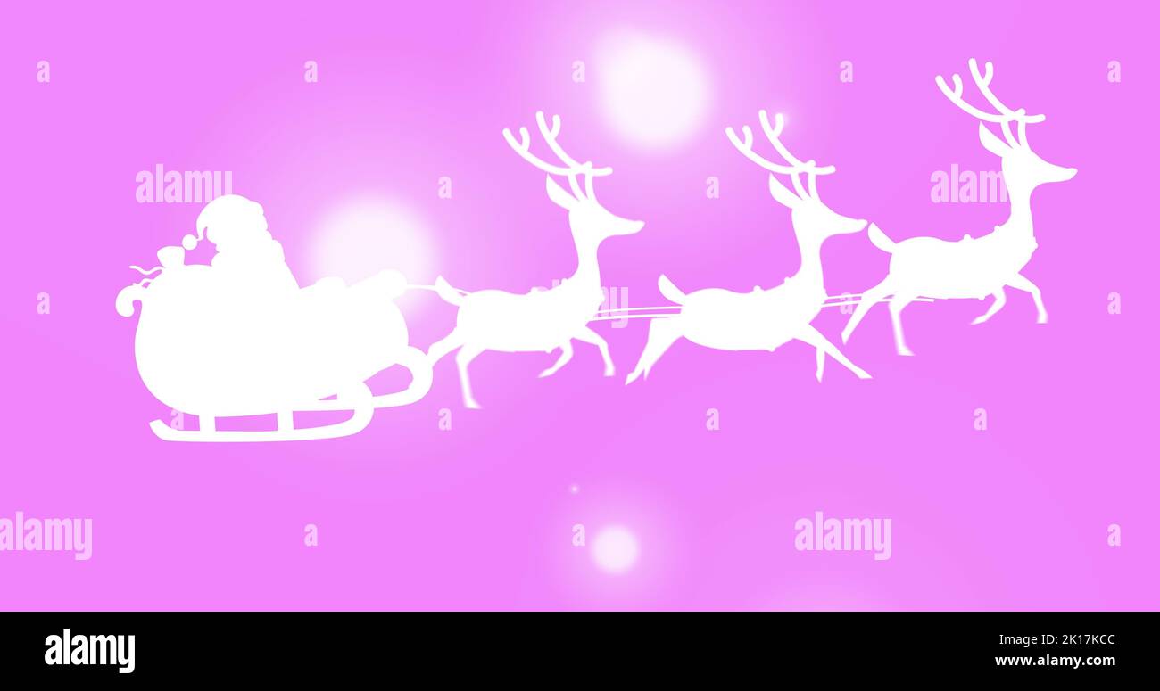 Pink sleigh hi-res stock photography and images - Alamy
