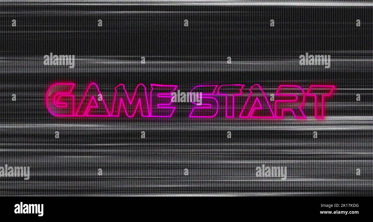 Game start hi-res stock photography and images - Alamy