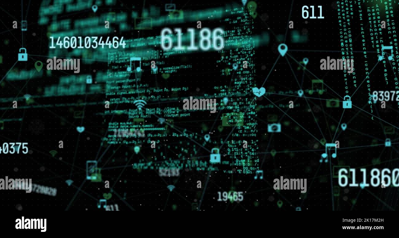 Image network data processing hi-res stock photography and images - Alamy