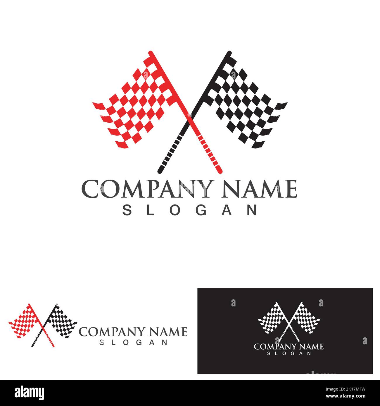 Race flag icon, simple design illustration vector Stock Vector Image ...