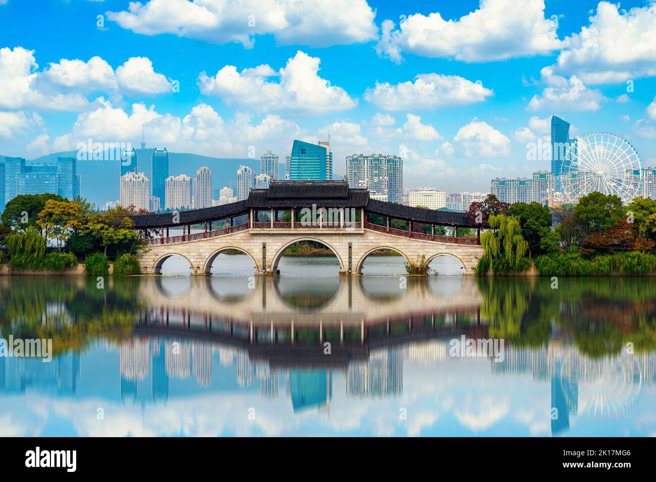 Scenery of Taihu Lake Scenic Area, Wuxi, Jiangsu Province, China Stock ...
