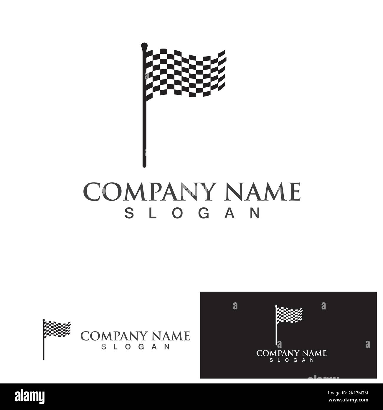 Race flag icon, simple design illustration vector Stock Vector Image ...