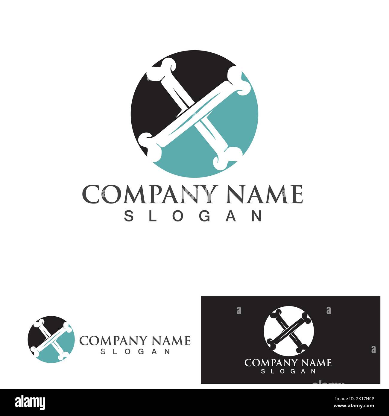 Bone logo vector template Stock Vector Image & Art - Alamy