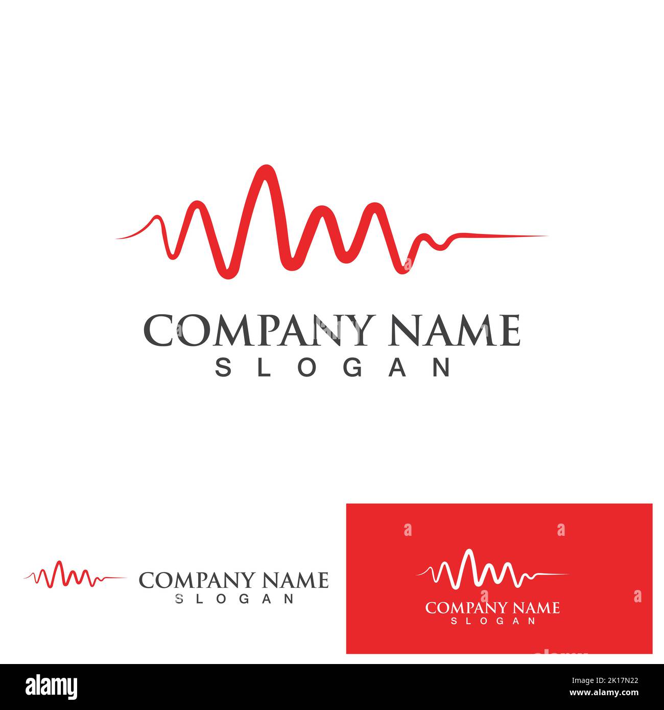 Sound wave logo and symbol vector Stock Vector Image & Art - Alamy