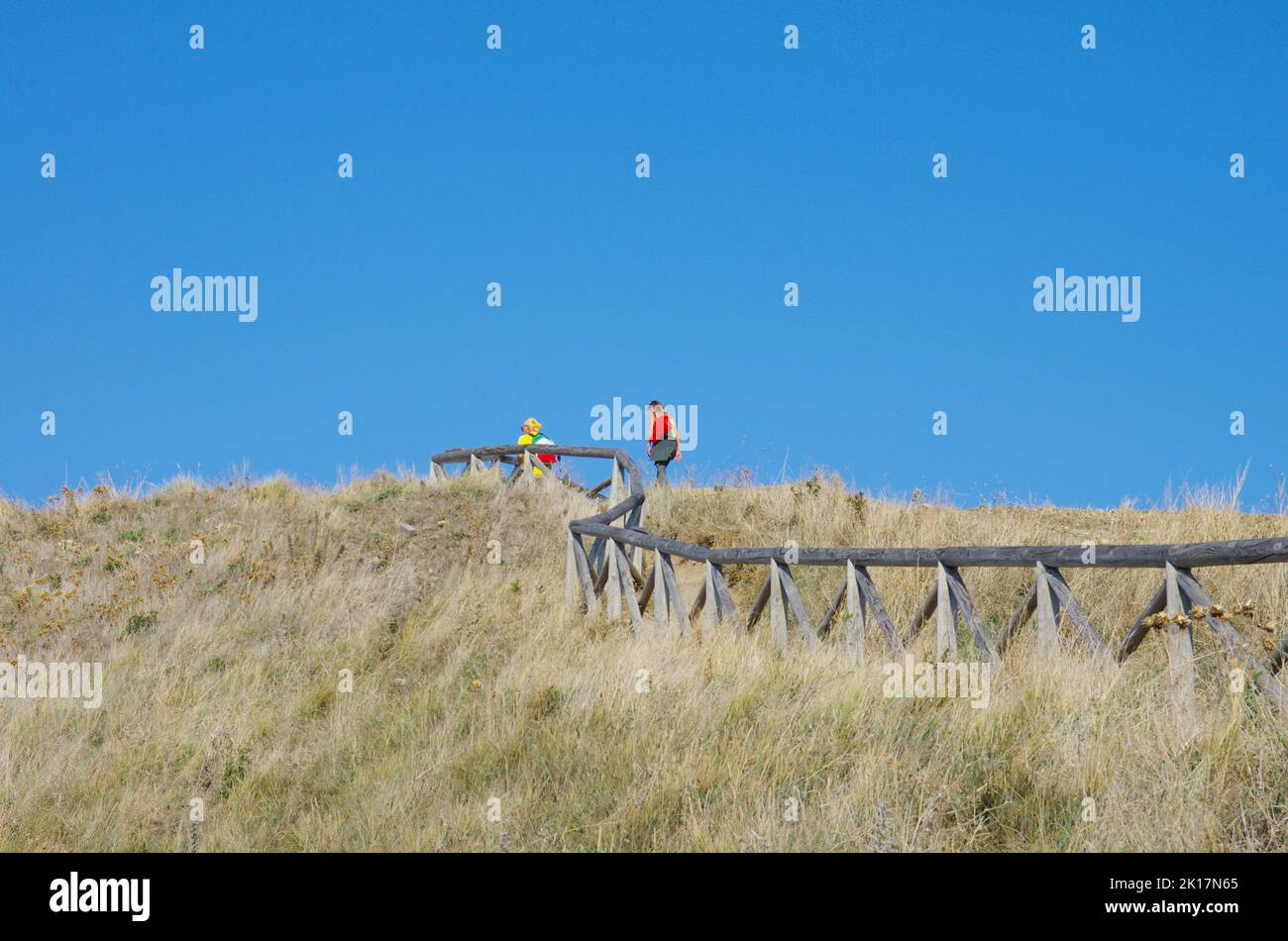 A couple walks outdoors in untouched nature Stock Photo - Alamy