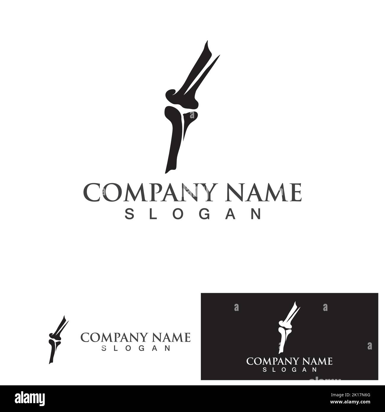 Bone logo vector template Stock Vector Image & Art - Alamy