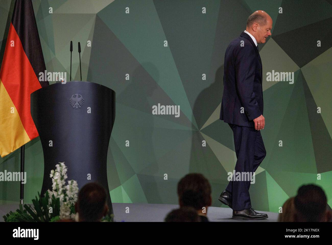 Berlin, Germany. 16th Sep, 2022. German Chancellor Olaf Scholz (SPD ...