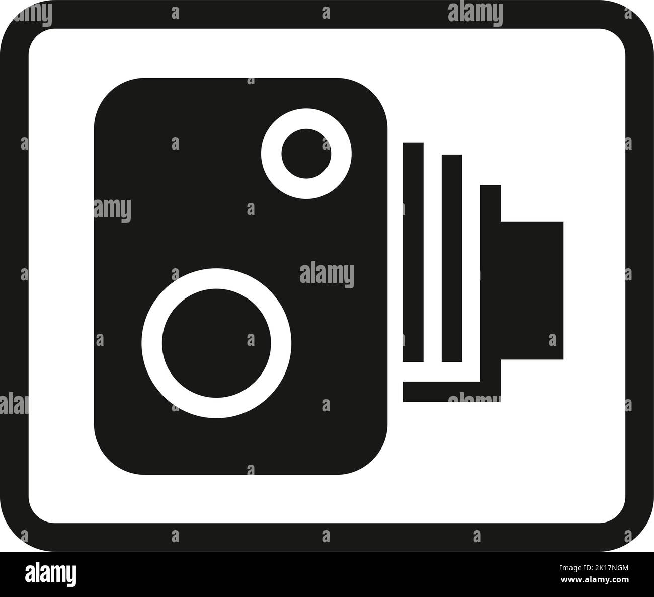 Area in which cameras are used to enforce traffic regulations, The ...