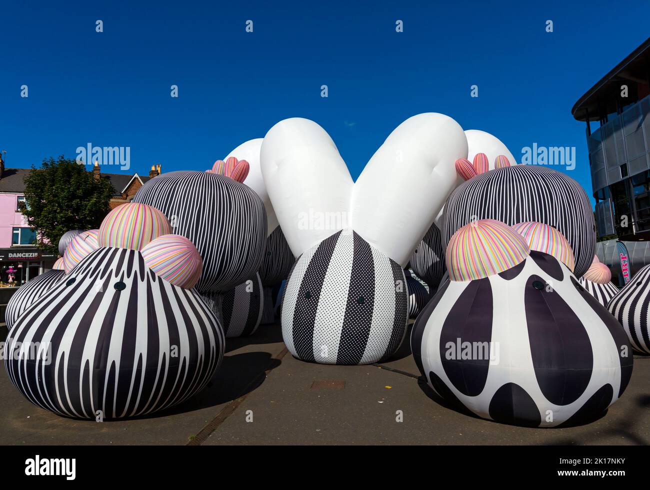 Bournemouth, Dorset UK. 16th September 2022. Airship Orchestra by Eness ...