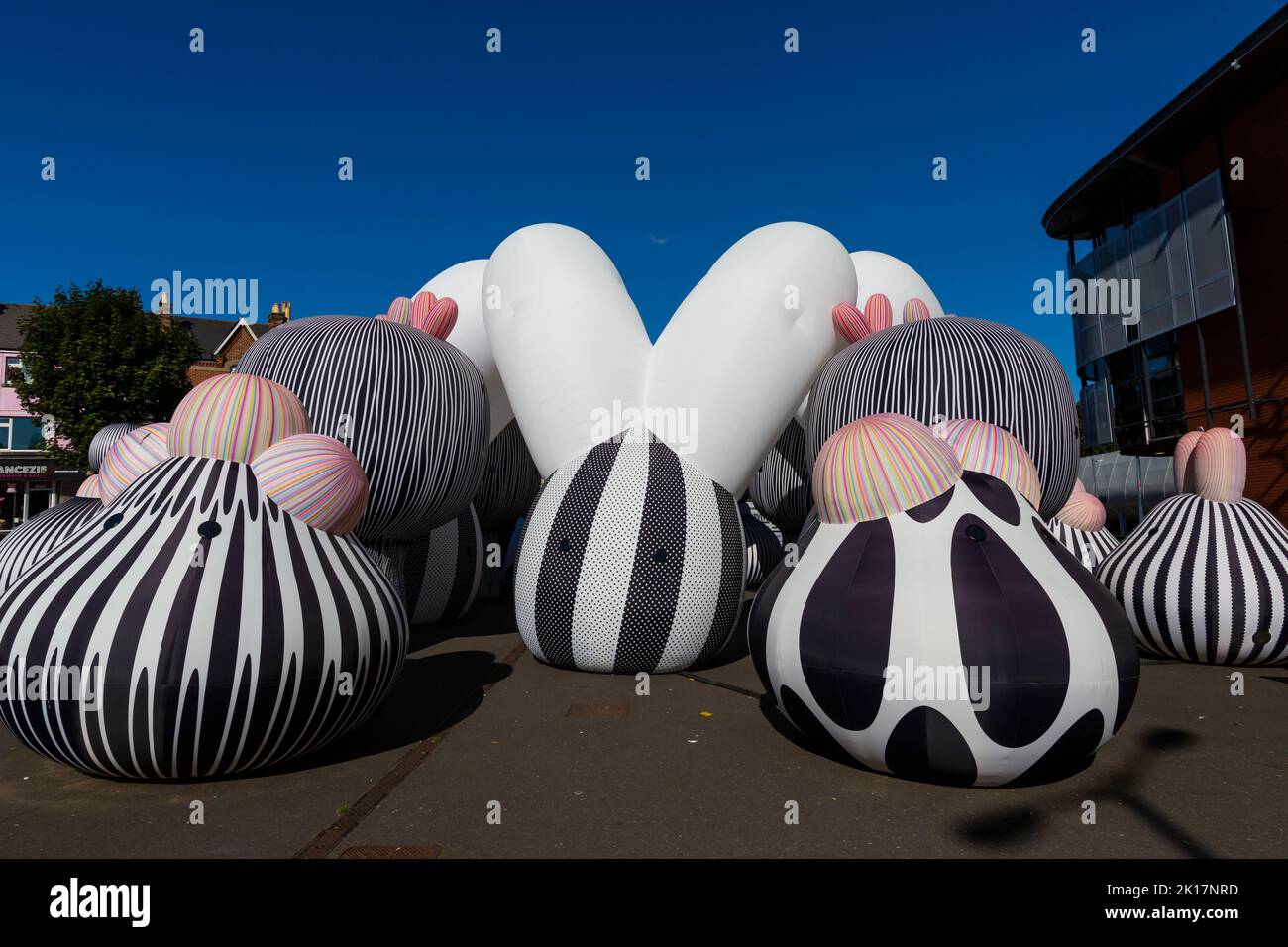 Bournemouth, Dorset UK. 16th September 2022. Airship Orchestra by Eness ...
