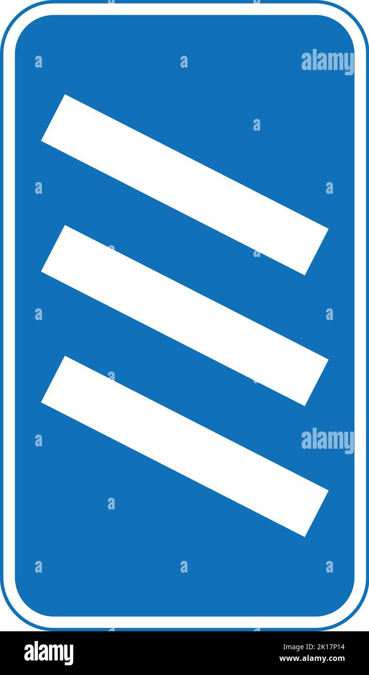 Priority over oncoming vehicles sign Stock Vector Images - Alamy