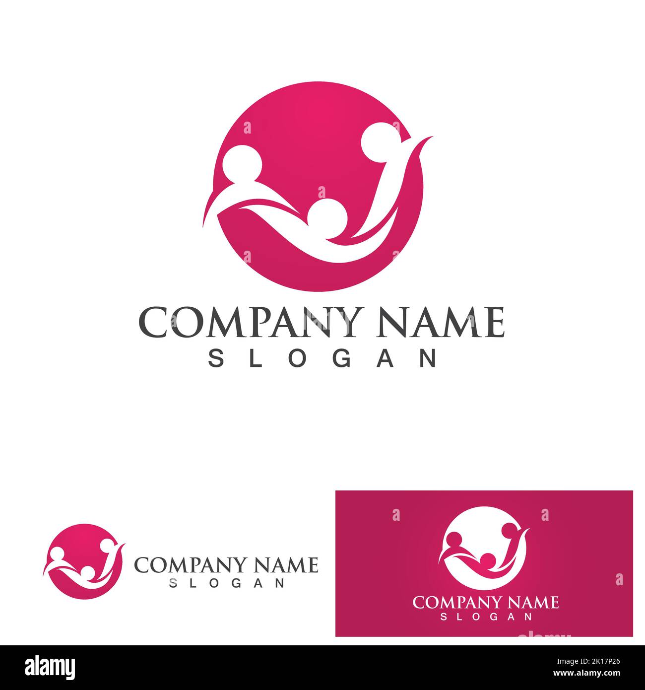 Adoption children logo and symbol health Stock Vector Image & Art - Alamy