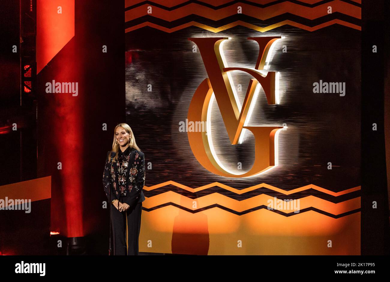 Sheryl Crow presents during the CMT Giants: Vince Gill at The Fisher ...