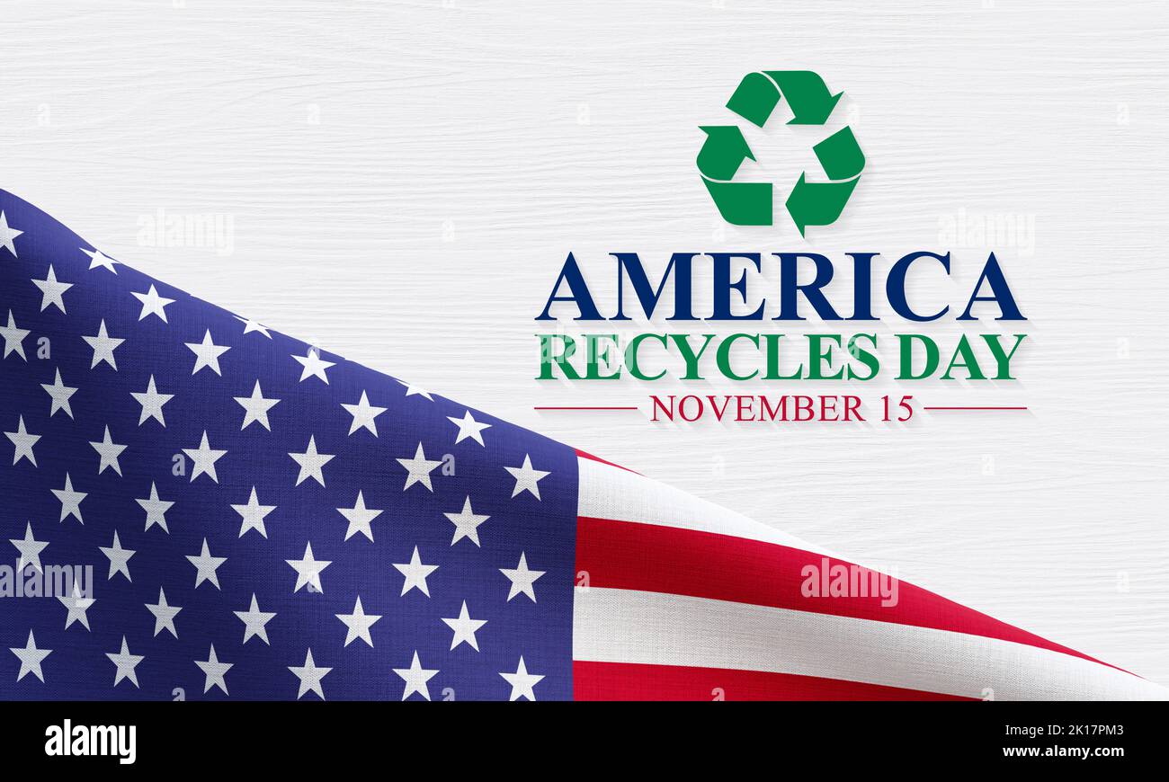 America Recycles day is observed every year on November 15, recognizes ...