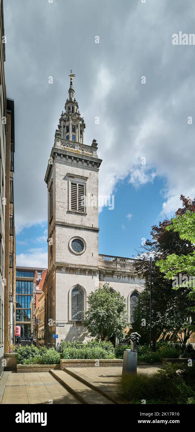 Whittington Garden, next to St Michael Paternoster Royal church where ...