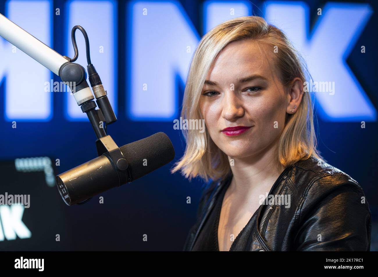 Blonde hair input device hi-res stock photography and images - Alamy