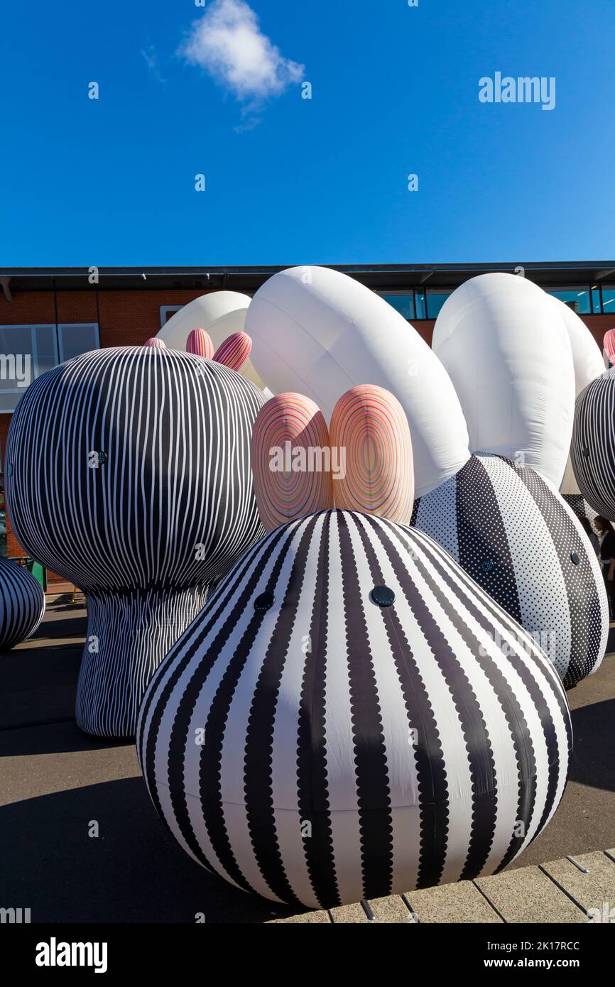 Bournemouth, Dorset UK. 16th September 2022. Airship Orchestra by Eness ...