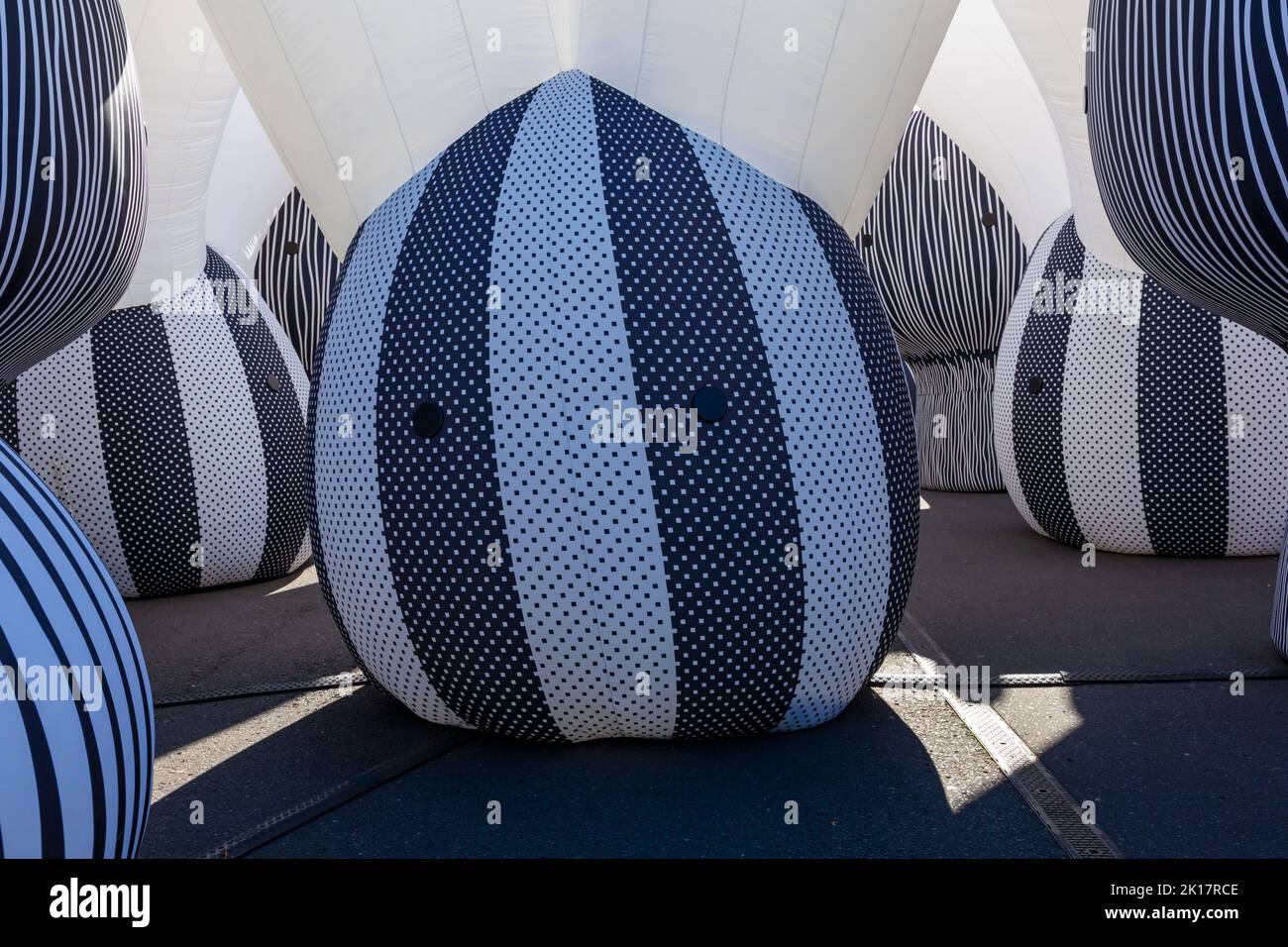 Bournemouth, Dorset UK. 16th September 2022. Airship Orchestra by Eness ...