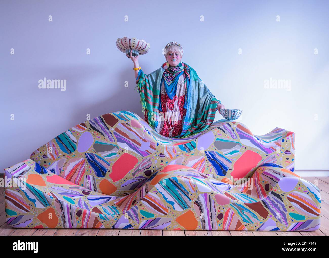 London UK 16 Sep .2022- R Emily Johnson, Director 1882 Ltd and designer ...