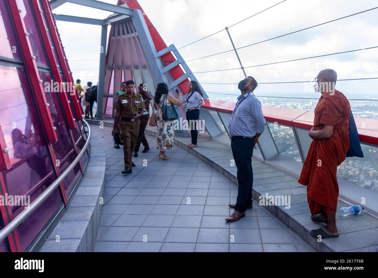 Colombo, Sri Lanka. 16th Sep, 2022. Colombo Lotus Tower, the tallest ...