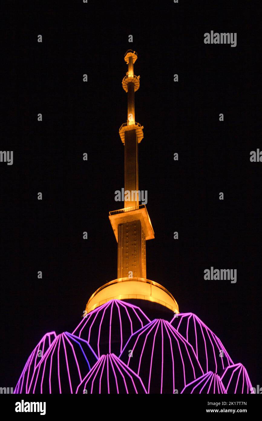 Colombo, Sri Lanka. 16th Sep, 2022. Colombo Lotus Tower, the tallest ...