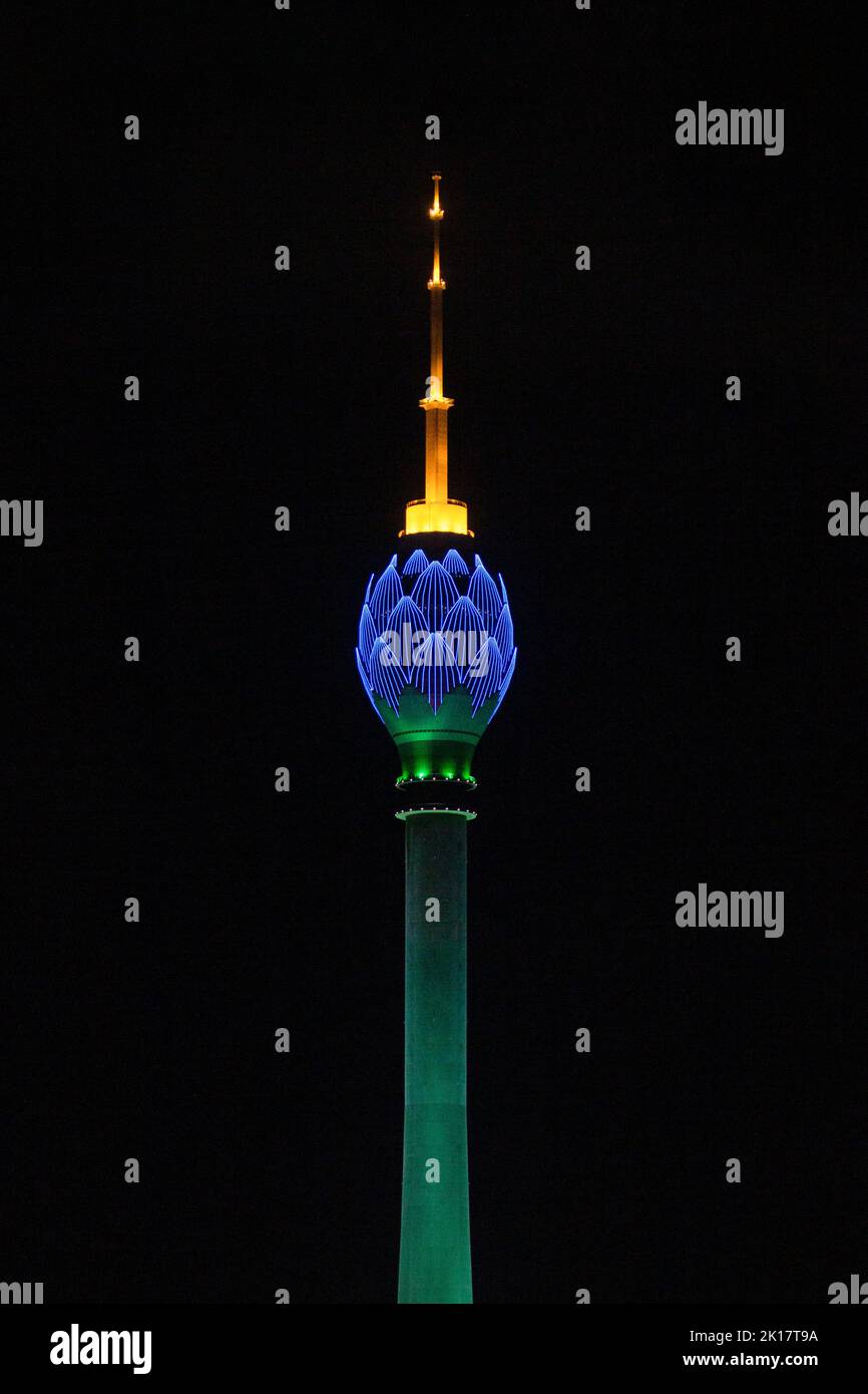Colombo, Sri Lanka. 16th Sep, 2022. Colombo Lotus Tower, the tallest ...