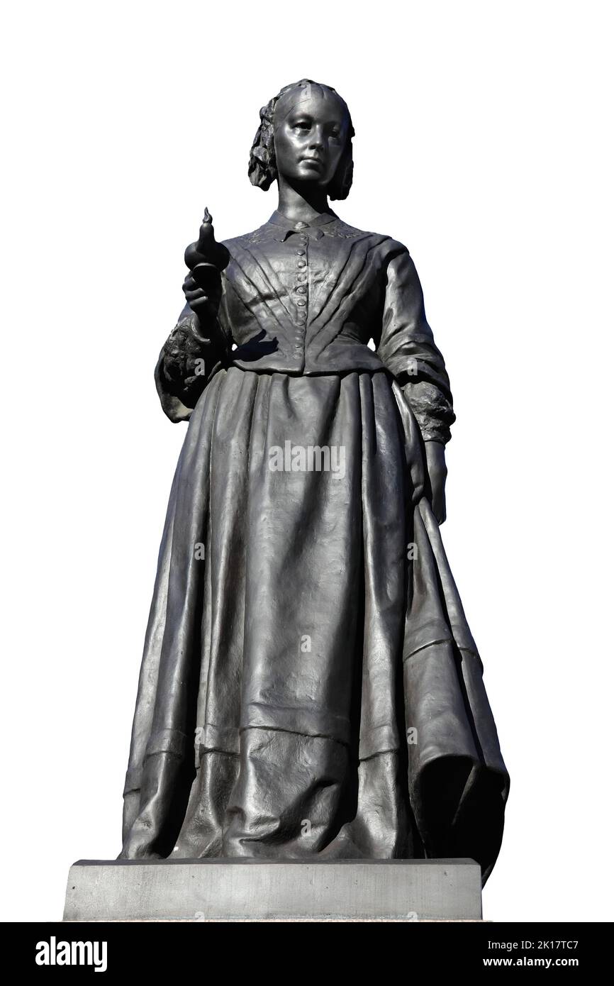 Statue Of Florence Nightingale In Waterloo Place London at Tammy Teague ...