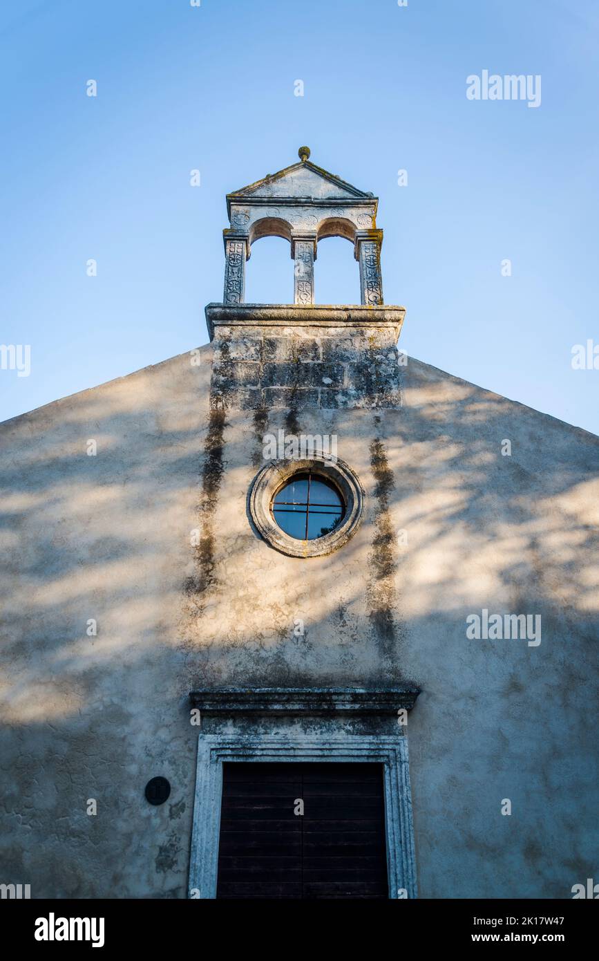 Medieval Saint Mary's Church Makovac, Mali Iz, Island of Iz, Zadar ...