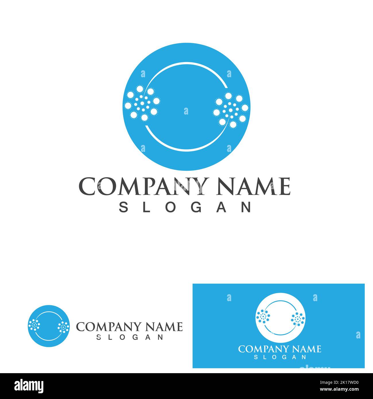 Dandelion flower logo vector template Stock Vector Image & Art - Alamy