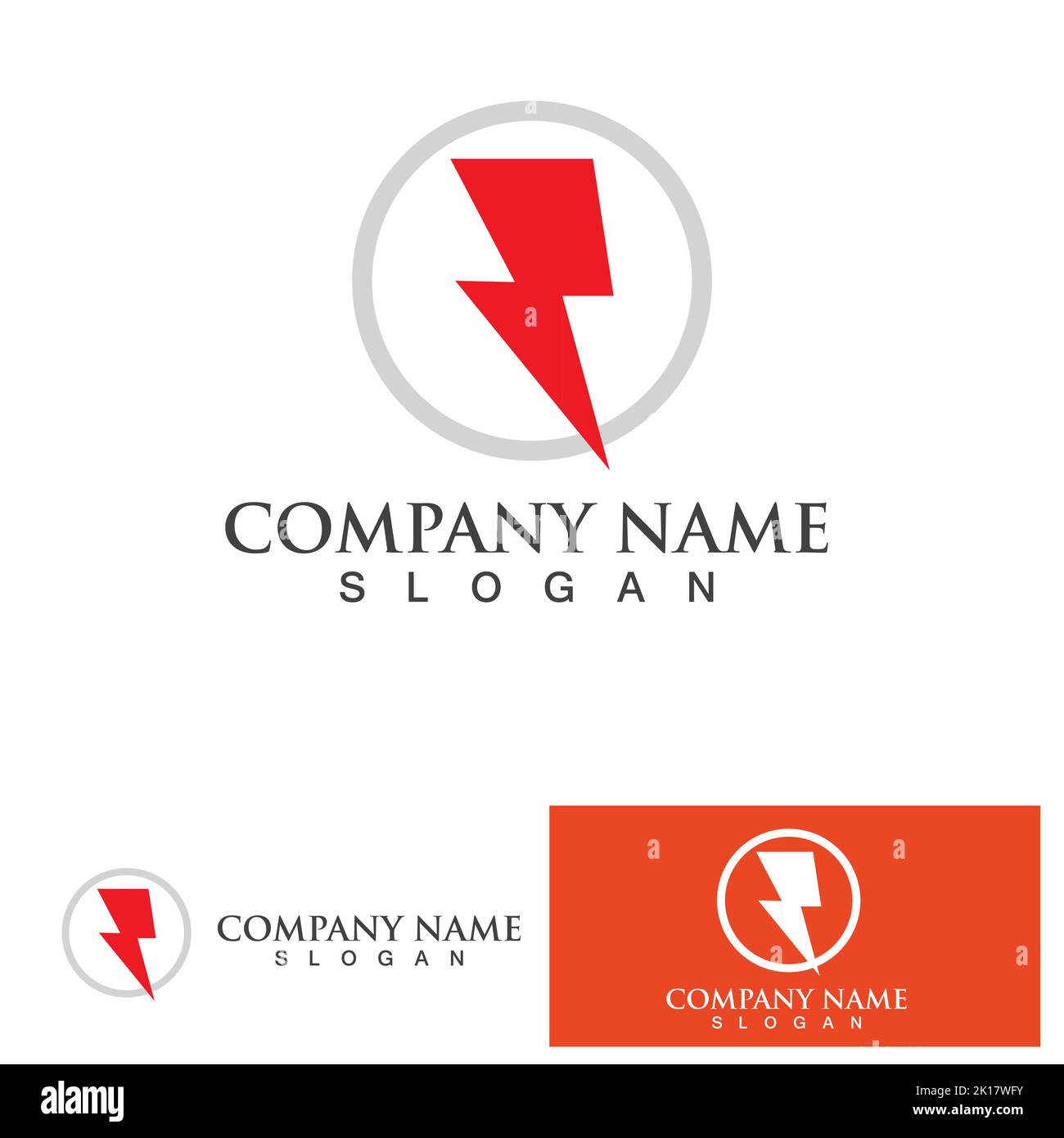 Thunderbolt logo and symbol vector Stock Vector Image & Art - Alamy
